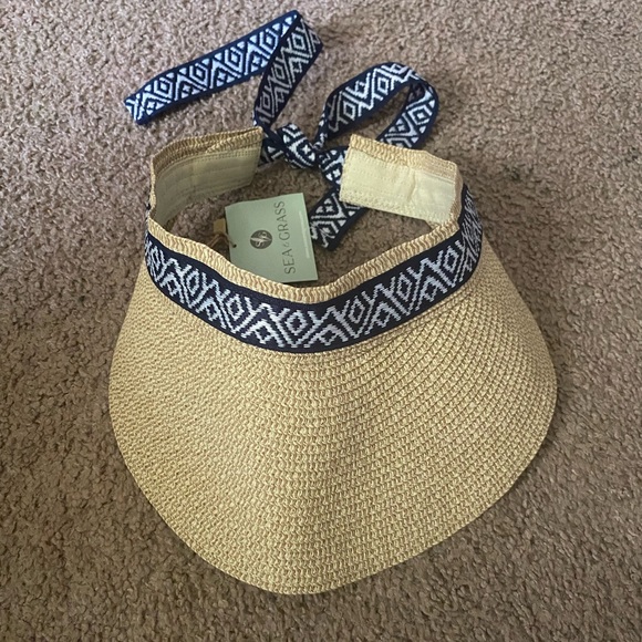 sea and grass | Accessories | Brand New Sea Grass Straw Visor Paper ...